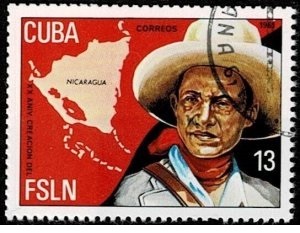 Cuba #2427 1981 «25 Años del FSLN – Sandino» – Yciistamps